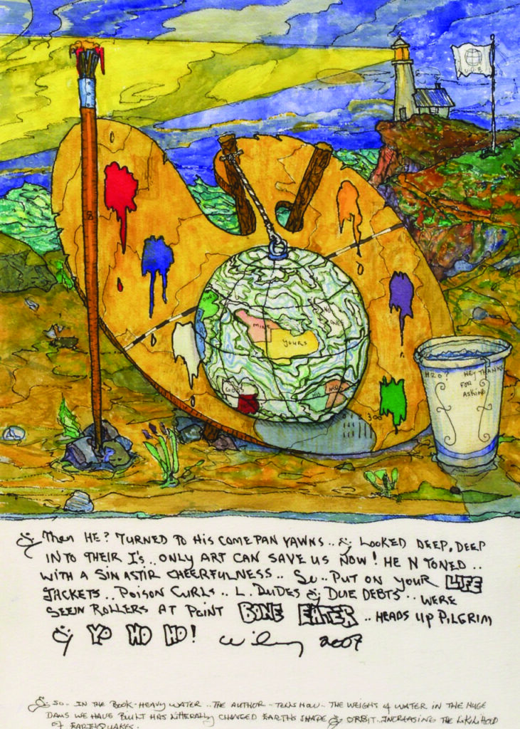 Double Art Dip–Two Marin Museums Remember William T. Wiley | Pacific Sun