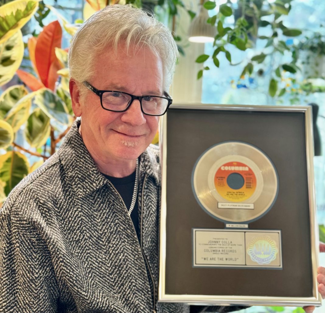 Back to the news: Johnny Colla on recording "We Are the World ...