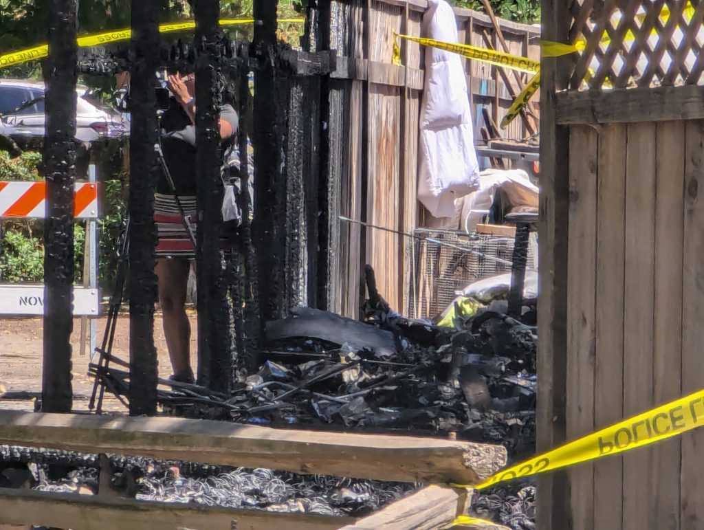 Homeless heroes save victims of encampment fire | Pacific Sun